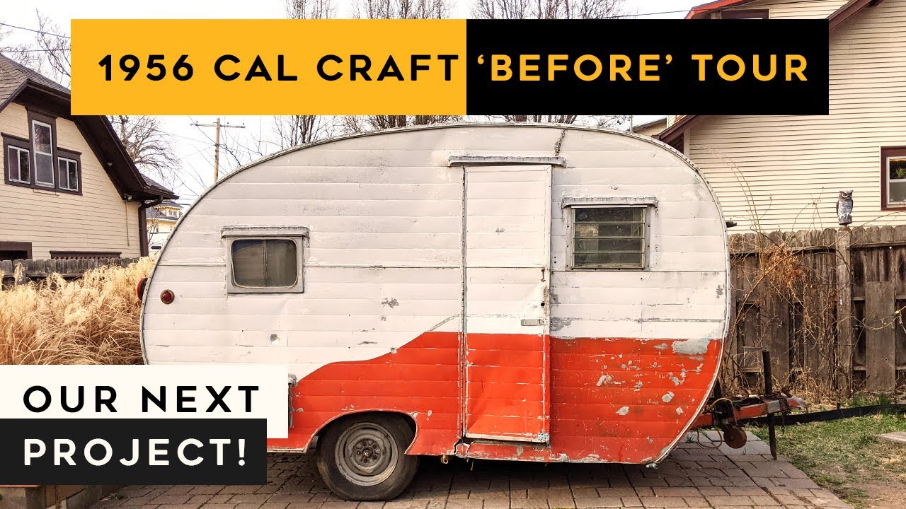 1956 CAL CRAFT FULL TOUR! Meet our NEW PROJECT! - YouTube