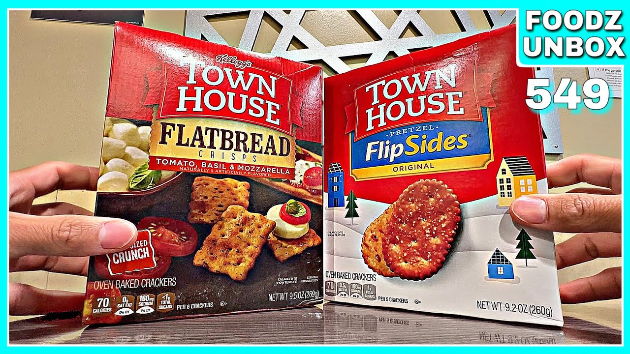 2 Town House Snacks Review - Foodz Unbox 549 - YouTube