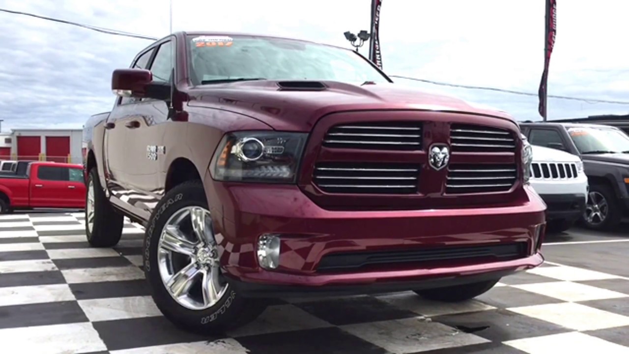 2017 Ram 1500 Sport | Heated Seats | Backup Camera | NAV | Truck Crew ...
