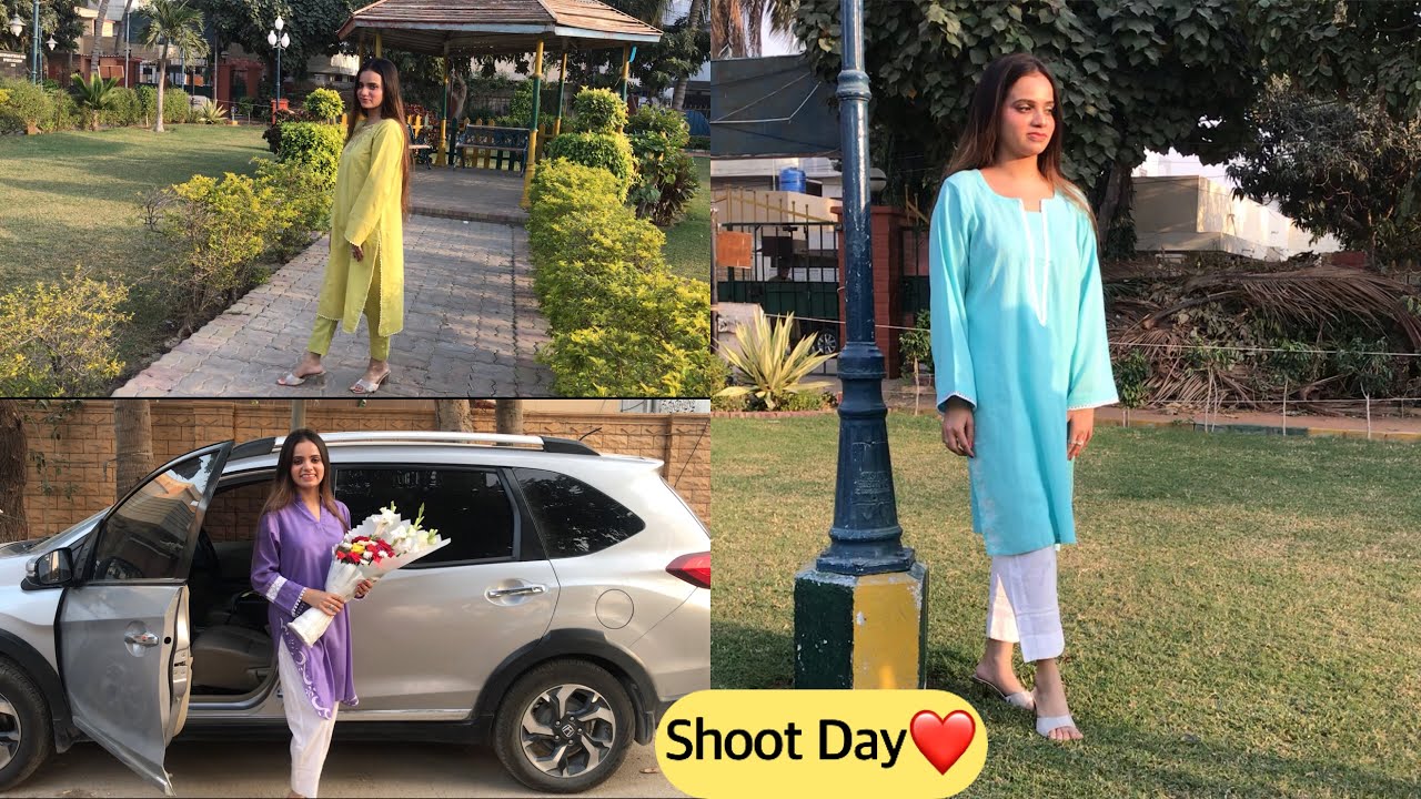 Shoot Day | Paid Collaboration | PR Unboxing | Bushra Haroon Vlog - YouTube