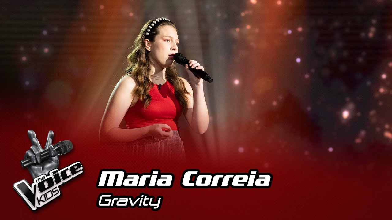 Maria Correia - "Gravity" | Prova Cega | The Voice Kids - YouTube