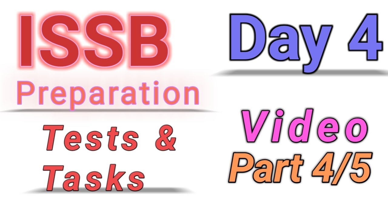 ISSB PREPARATION | ISSB TEST PREPARATION | ISSB 5 DAYS| ISSB COMPLETE ...