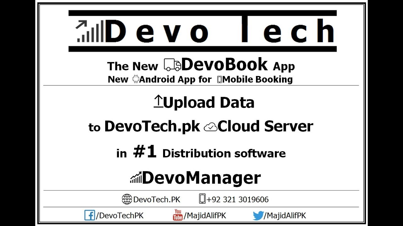 Upload Data for DevoBook to DevoTech.pk Cloud Server - YouTube