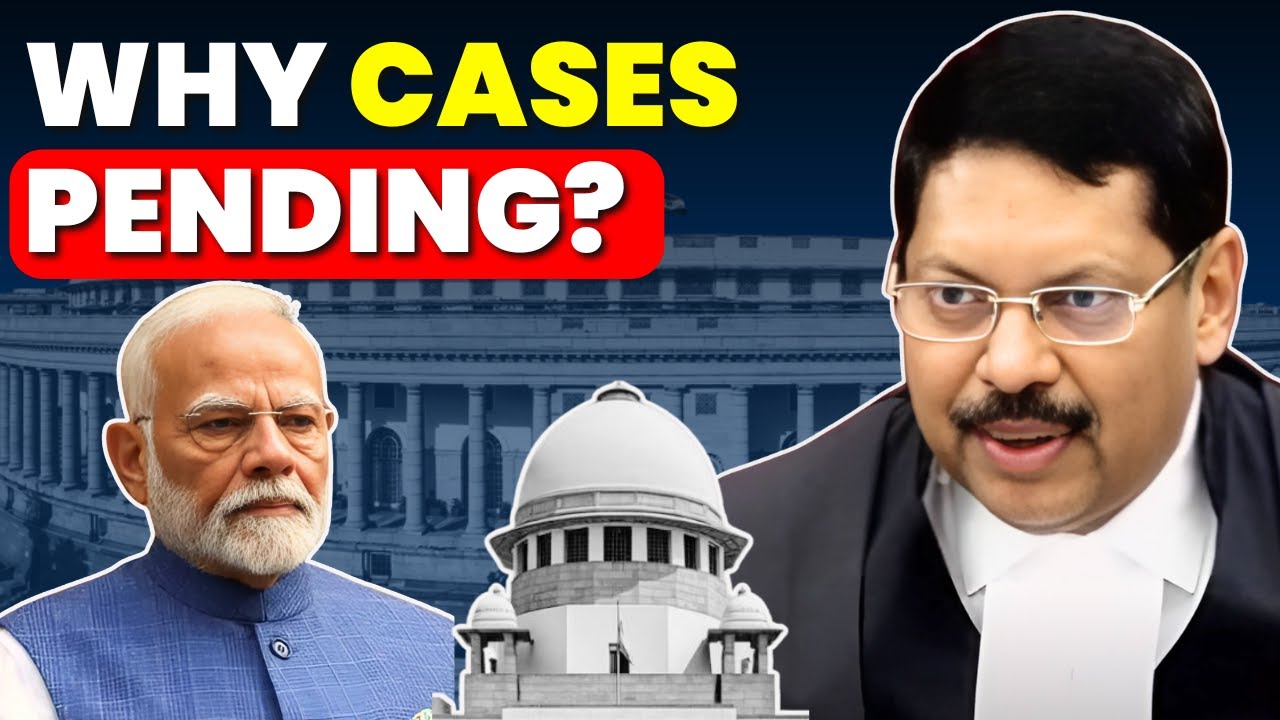 Why Cases Still pending in SC? #supremecourtofindia #lawchakra - YouTube