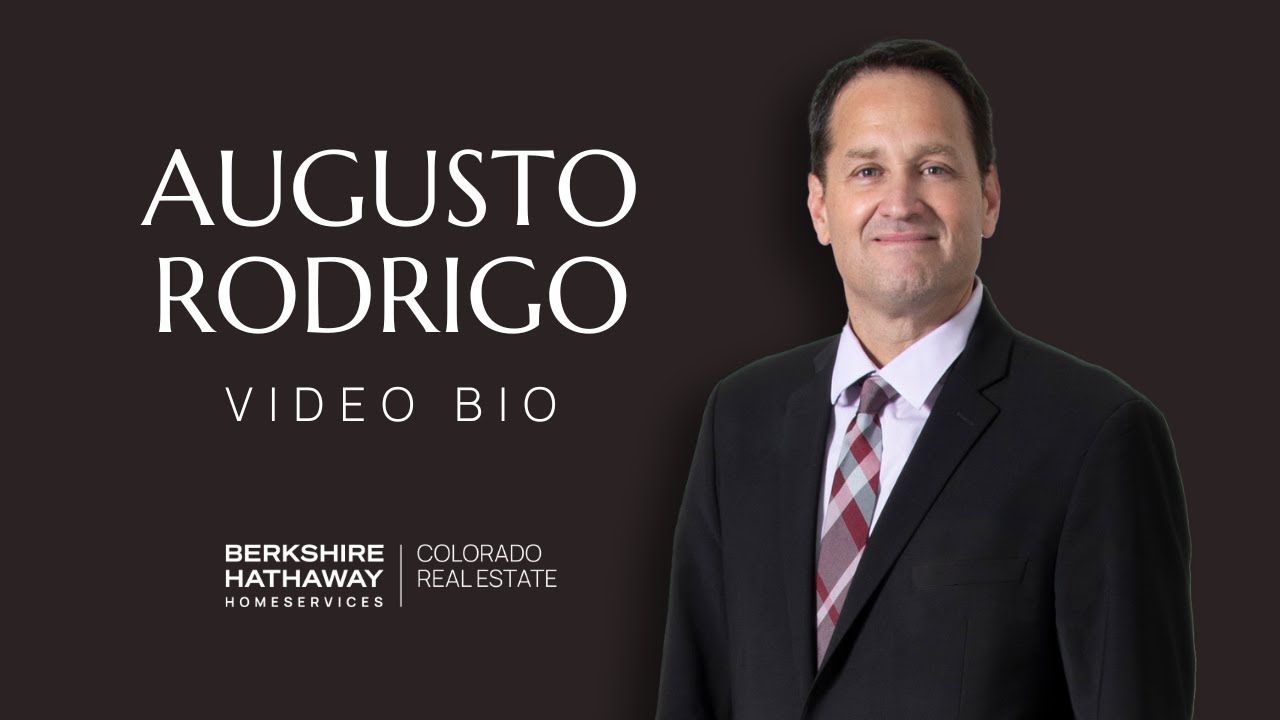 Meet Augusto Rodrigo, Your Trusted Colorado Realtor! - YouTube