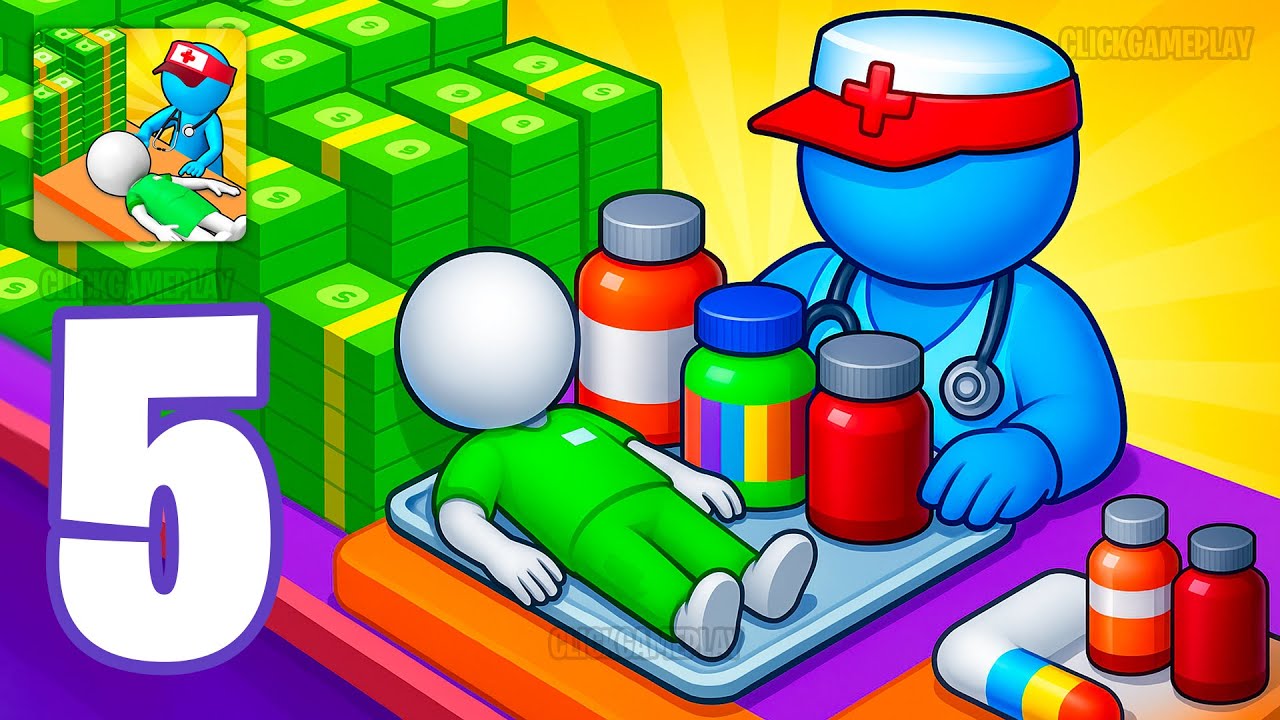 My Doctor: Idle Hospital Game Gameplay Walkthrough Part 5 - Tutorial ...