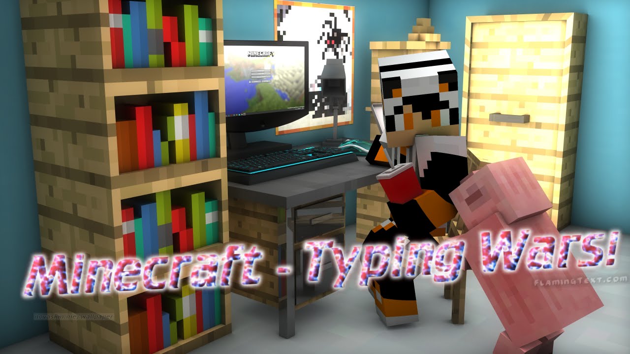 Minecraft Typing Wars Ep |1| - Editing Mistake! W/ TheSwagSquad! - YouTube