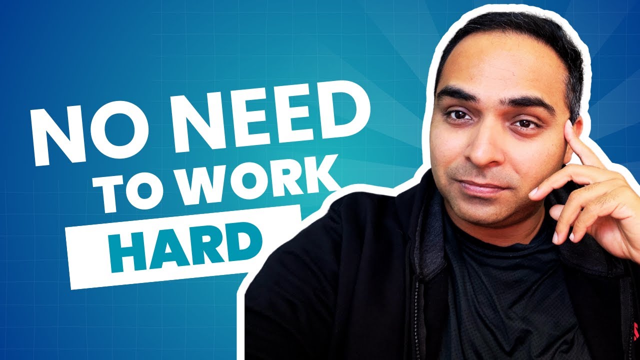 There's No Need To Work Hard | Founder's Diary - YouTube