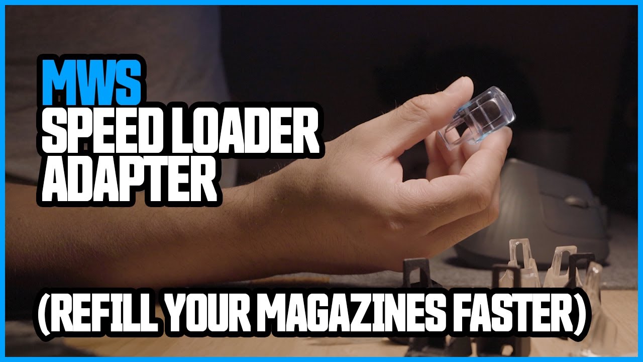 MWS Speedloader Adapter: Fill your magazines faster - YouTube