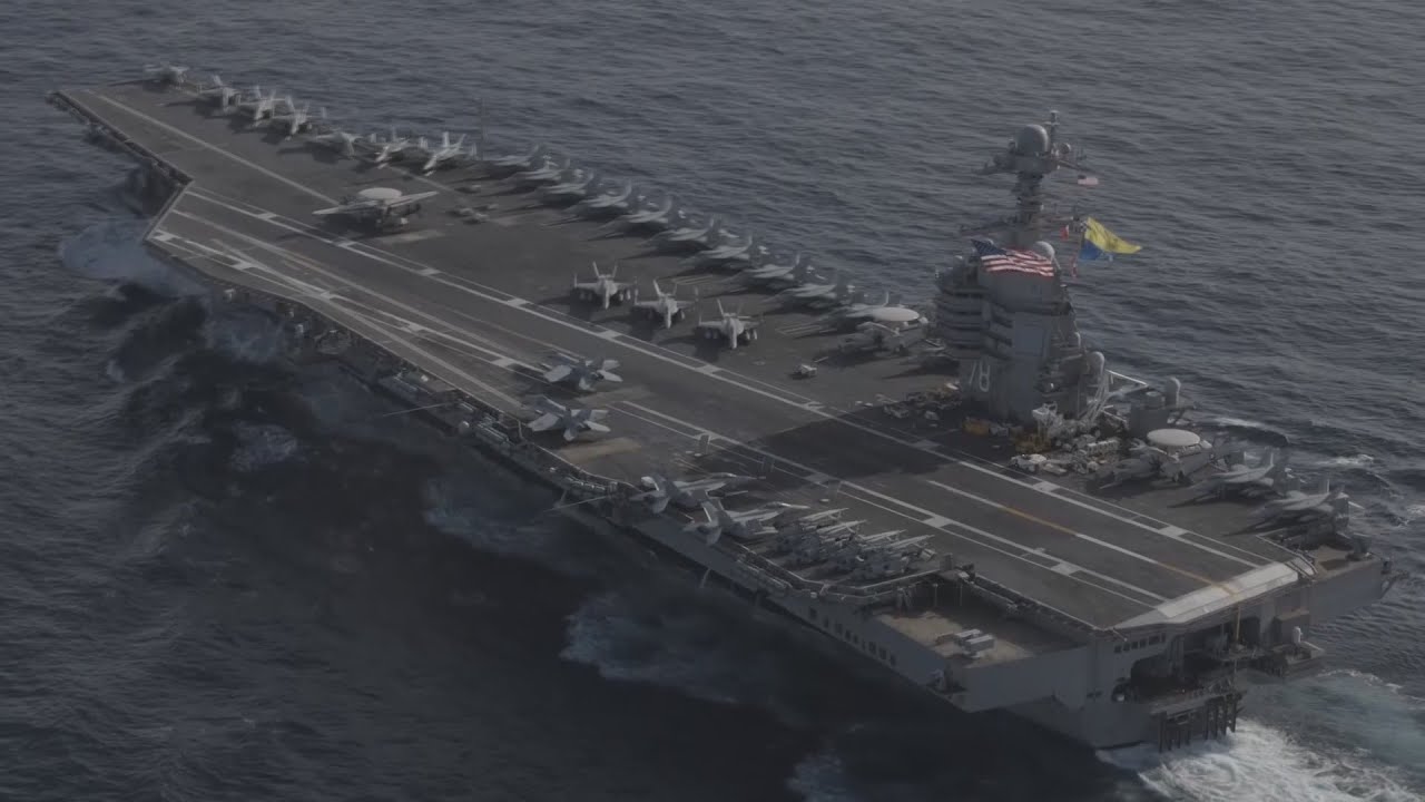 OPS REPORT: Worlds Largest Warship in Operation Silent Wolverine - YouTube