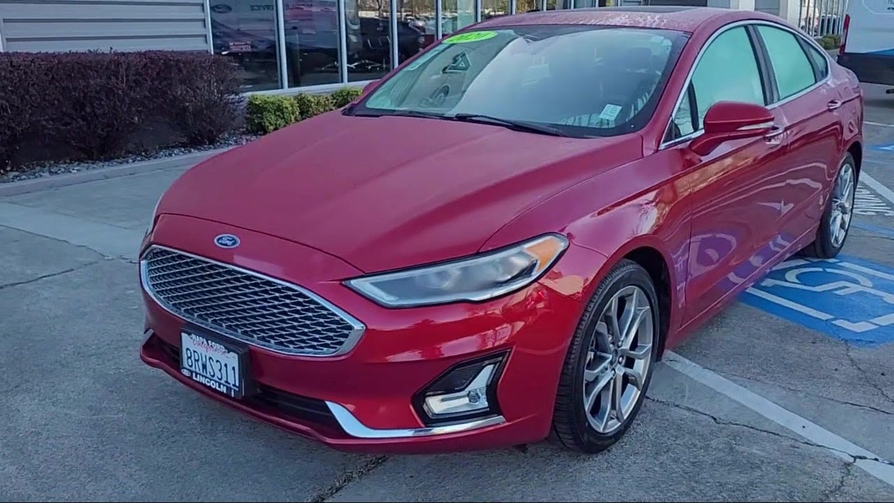 2020 Ford Fusion Hybrid Titanium Sedan Sonoma Vallejo American Canyon ...