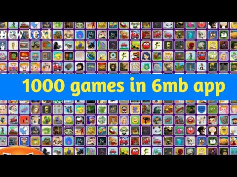 1000 games in one app best app on play store 😱 - YouTube