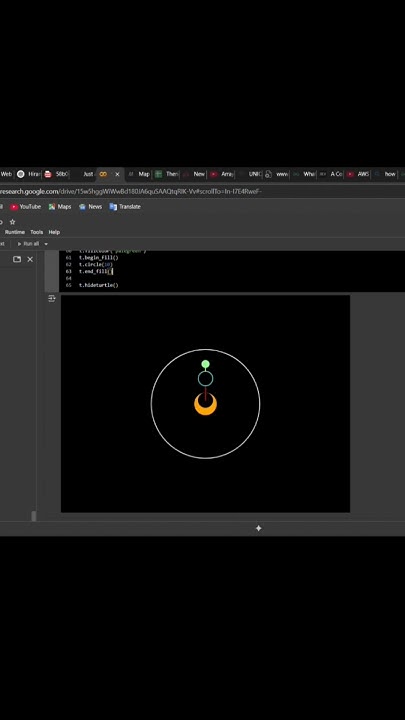 Making of 💯💯Amazing 😱 Design 185 💥💥 Using Python👈 Watch 😎 Now #pythonturtle #shortsfeed #shorts ...