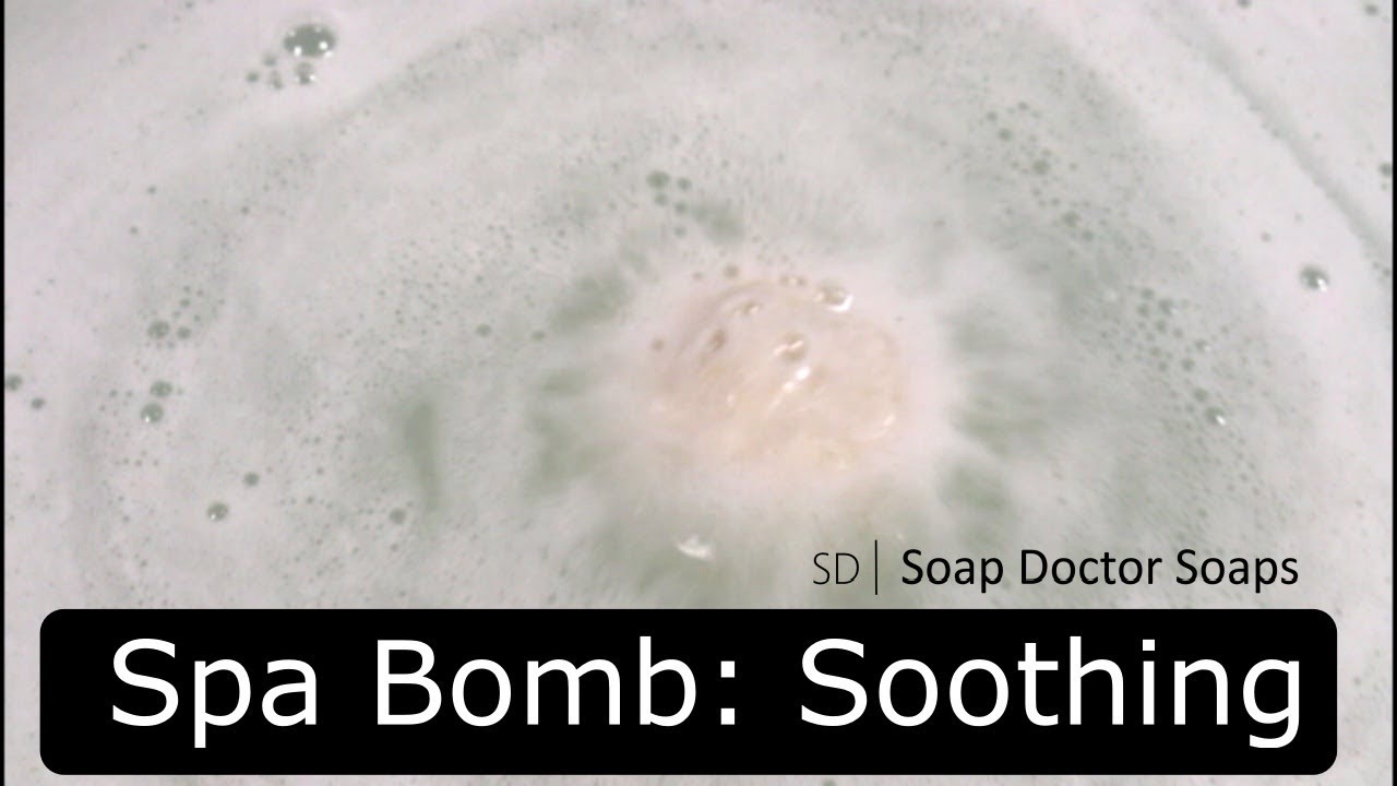 Spa Bomb: Soothing- 20 days of Bath Bombs day 8! - YouTube