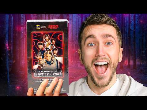 Opening Stranger Things Cards for the FIRST TIME EVER!