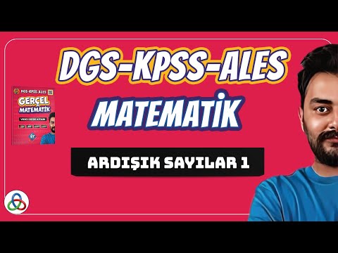 Ardışık Sayılar | 1. Video | DGS-KPSS-ALES Matematik | 2026 |