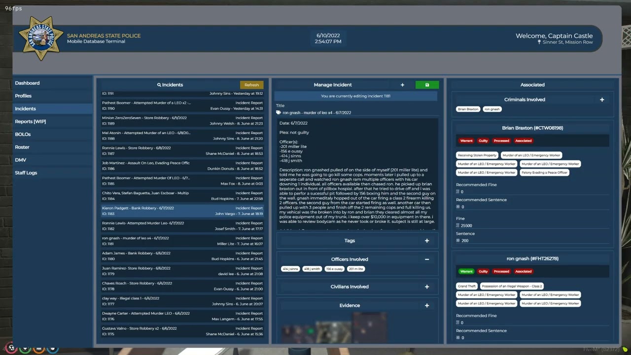 Basic MDT Operation for Escape RP Police - YouTube
