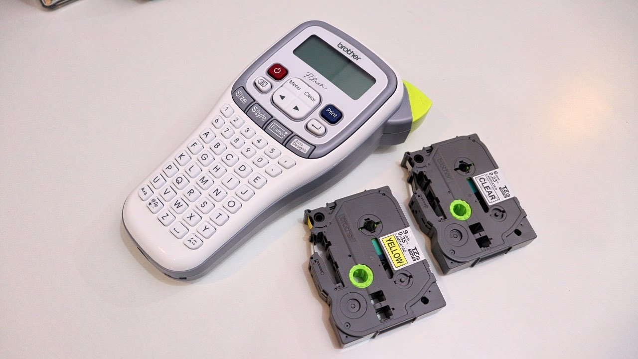 Smallest Pocket friendly Printer - Brother PT-H105 Label Printer ...