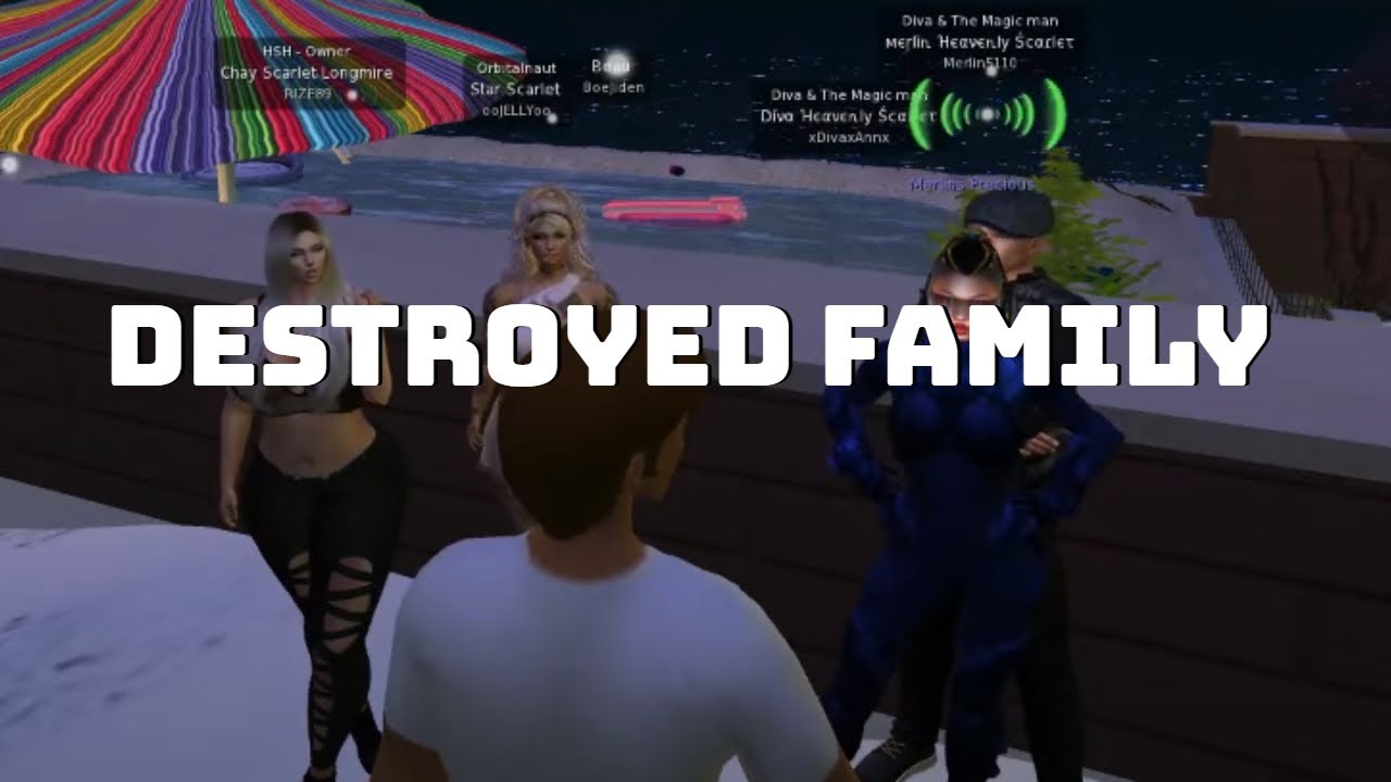 Second Life Trolling - Destroyed Family - YouTube