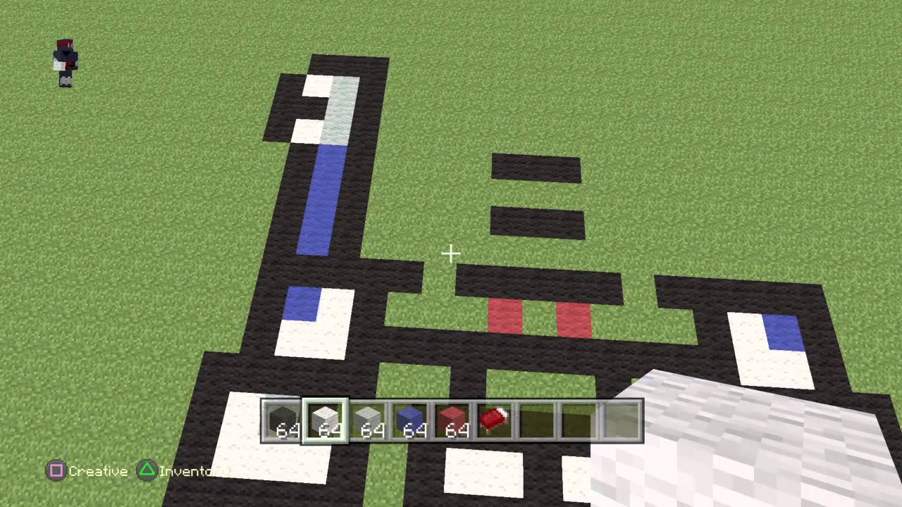 Minecraft R2D2 Pixel Art Tutorial! - YouTube