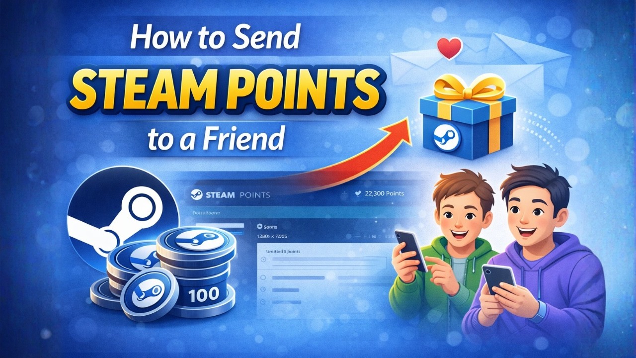 How to Send Steam Points to a Friend (Step by Step) - YouTube
