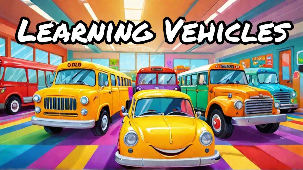 Learn Vehicles Names with this Fun & Catchy ESL EFL Kids Song - YouTube