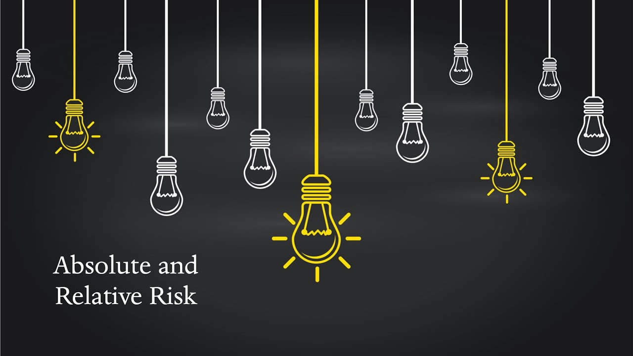 Absolute and Relative Risk - YouTube