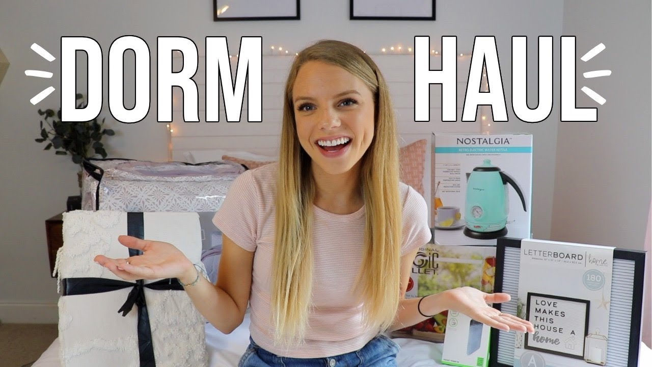 DORM HAUL!! decorations & other things - YouTube
