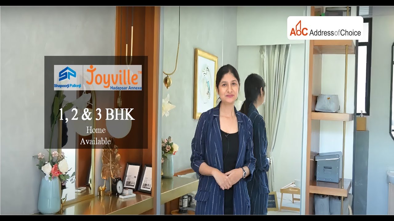 Joyville Hadapsar | 2 BHK Show/Sample Flat | Shapoorji Pallonji ...