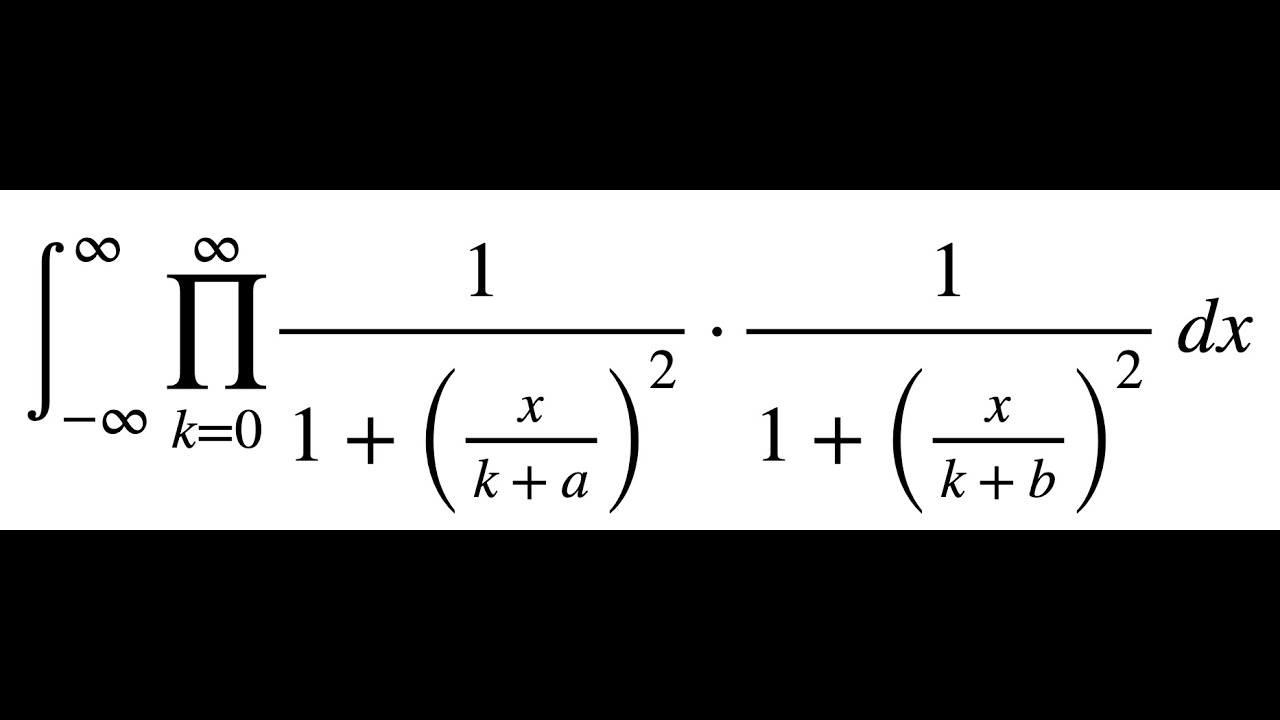 A Fantastic Ramanujan Integral - YouTube