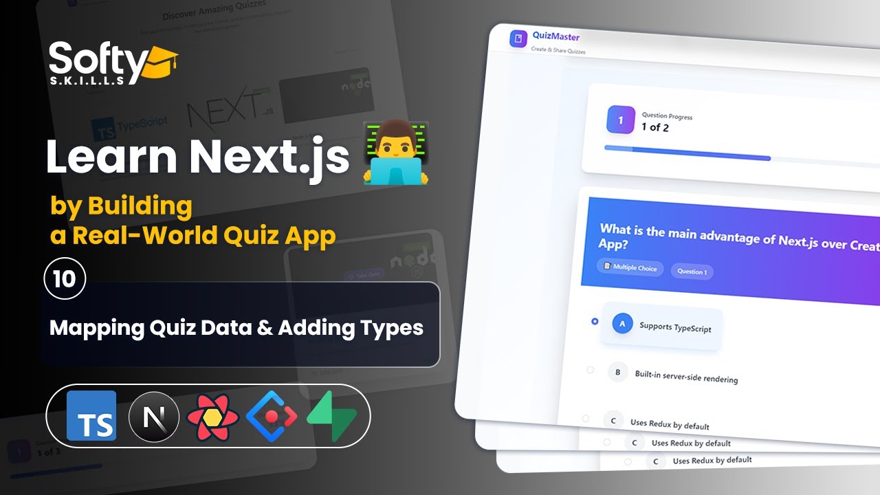 10- Mapping Quiz Data & Adding Types - YouTube