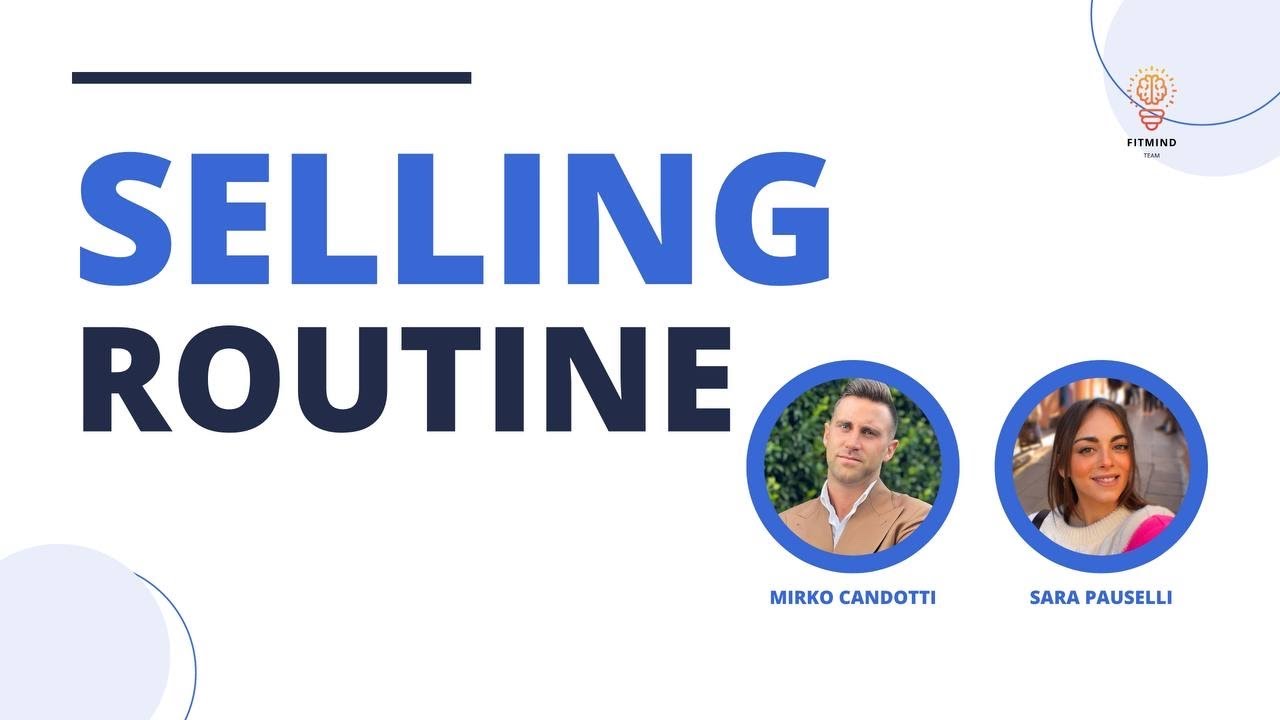 SELLING ROUTINE con Sara Pauselli e Mirko Candotti - YouTube