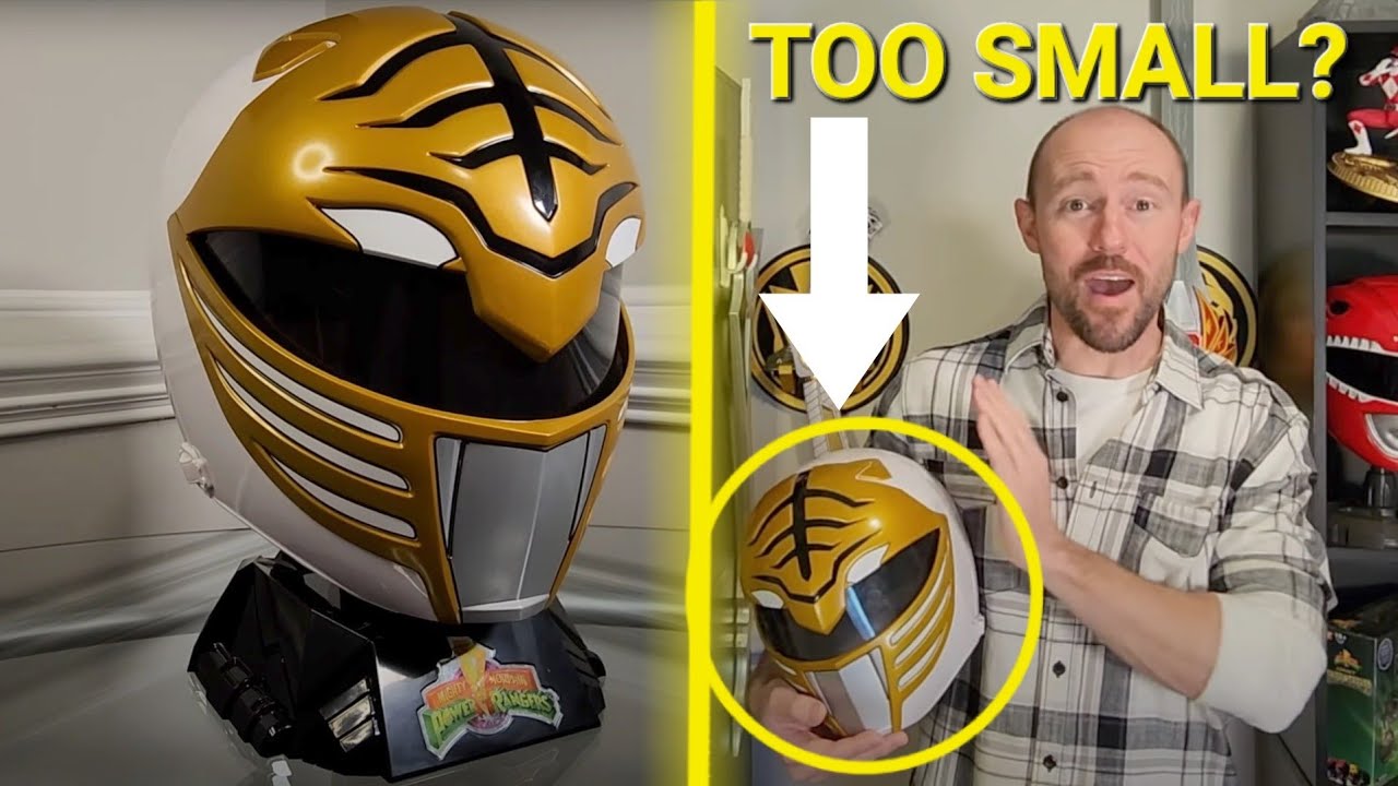 Lightning Collection White Ranger Helmet | Review 2023 - YouTube