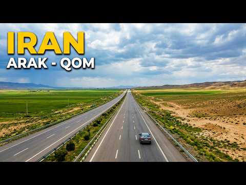 🇮🇷 ARAK to QOM Road Trip | 8K Scenic Drive