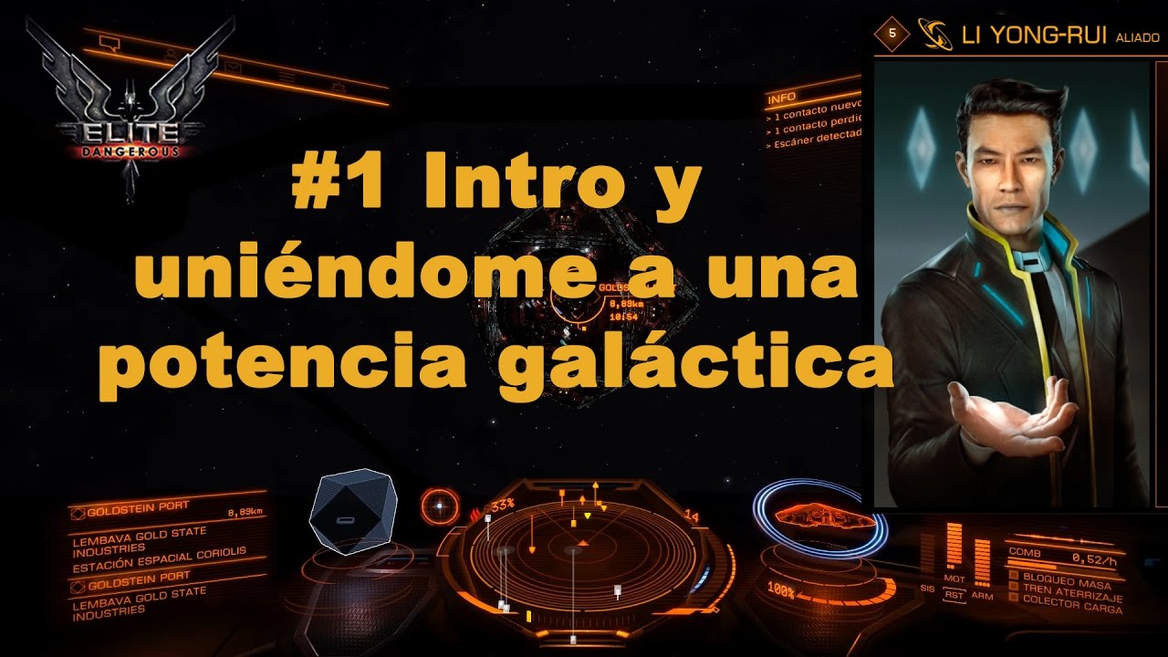 Elite Dangerous | Gameplay en español | #1 Introducción | Uniéndome a ...