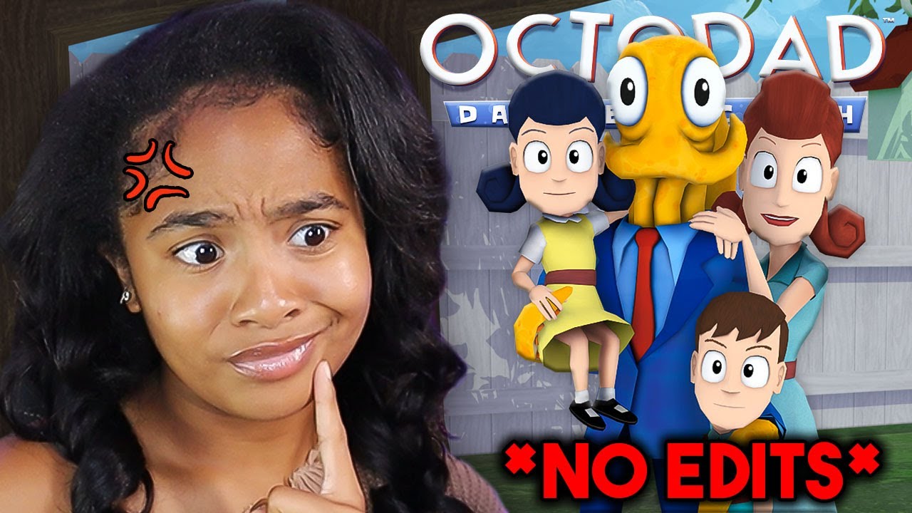 NO EDITING CHALLENGE on my new fav game! | Octodad - YouTube