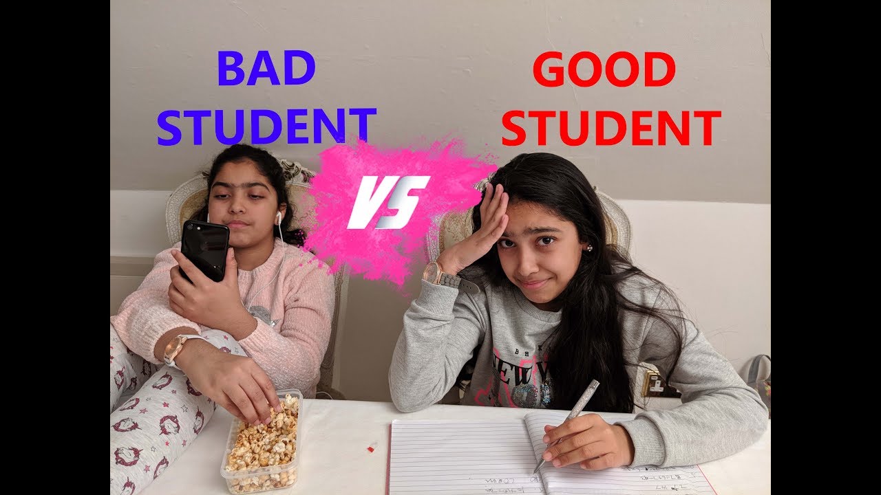 Bad Student VS Good Student!! - YouTube