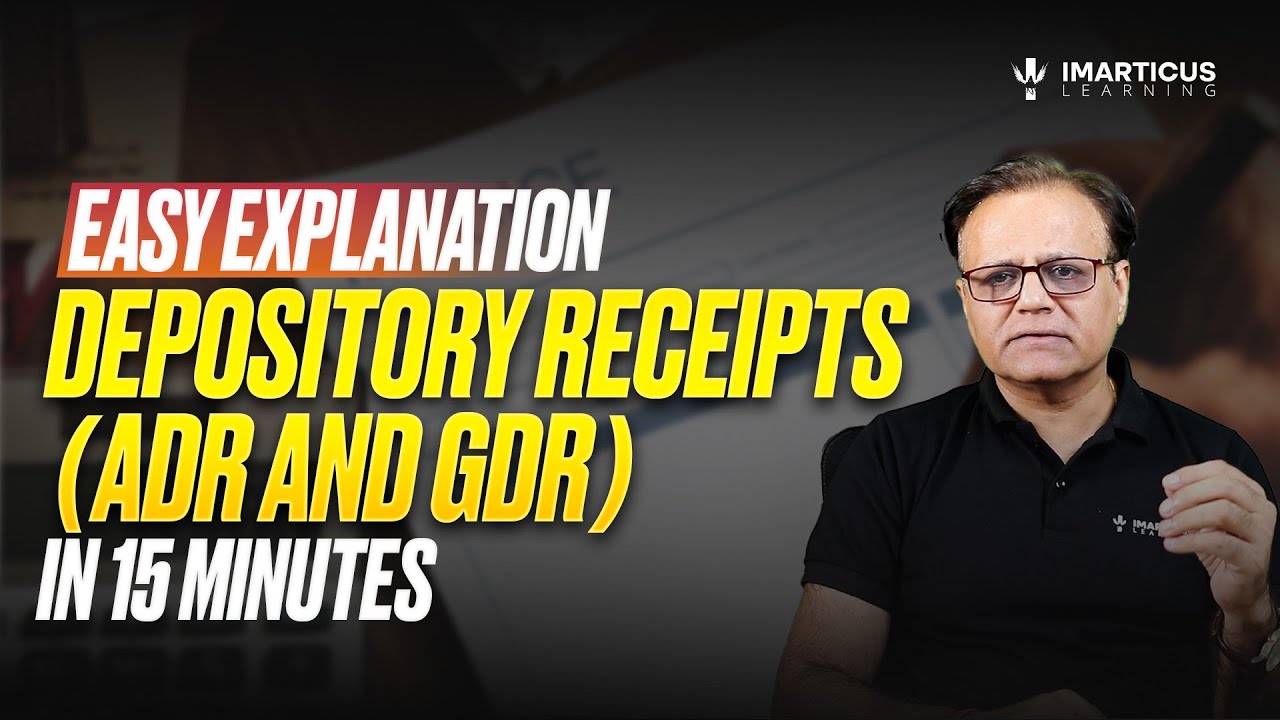 What are Depository Receipts? ADR & GDR Explained in Simple Terms - YouTube