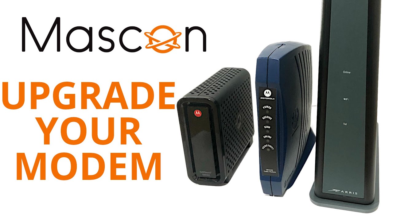 How To Upgrade Your Modem // Mascon Cable - YouTube
