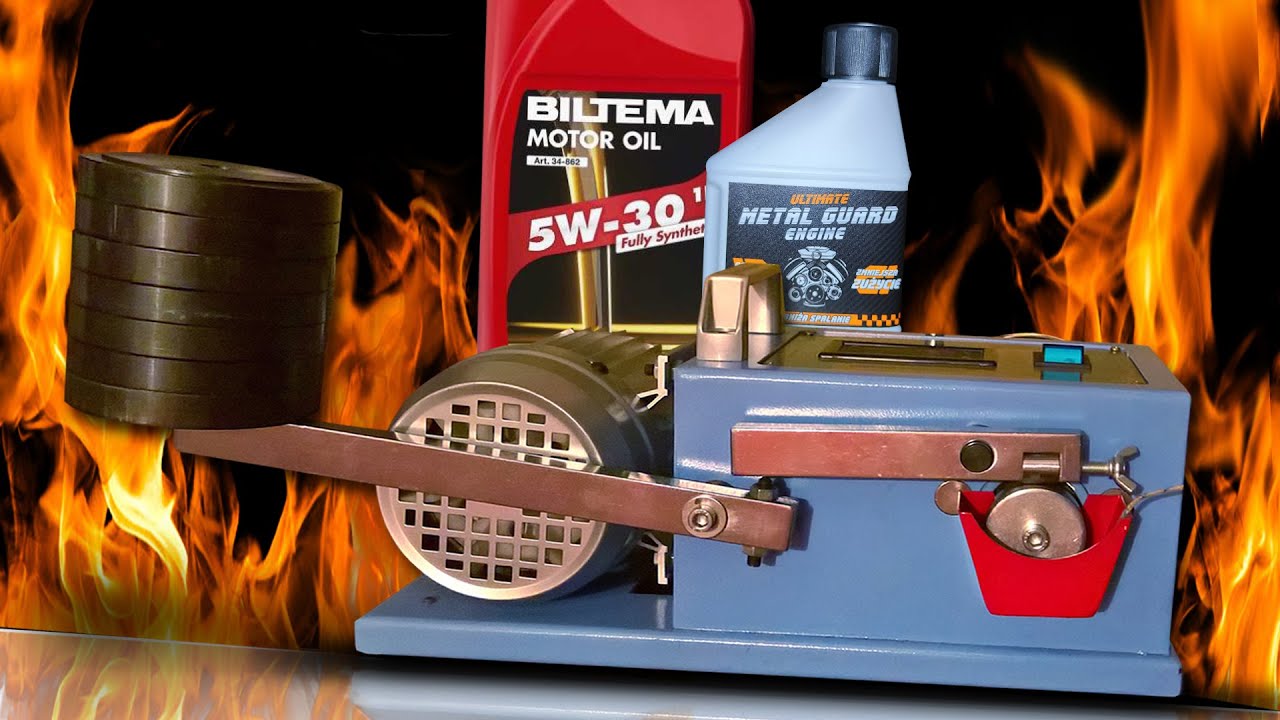 Metal Guard Engine + Biltema 5W30 C3 Test dodatków do oleju 100°C Piotr ...