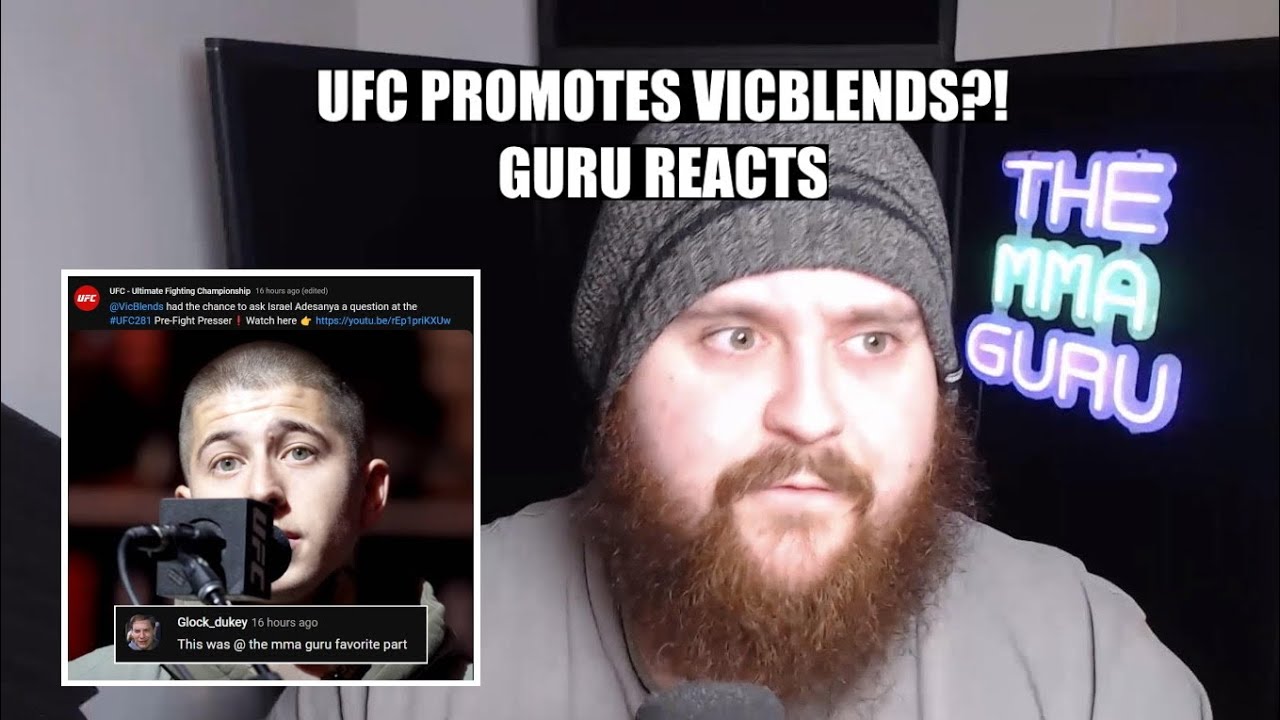 MMA Guru TALKS about UFC promoting VicBlends - YouTube