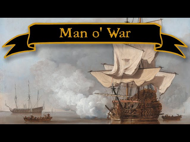Man O War Ship Selected Extracts From "Famous Ships Of The British