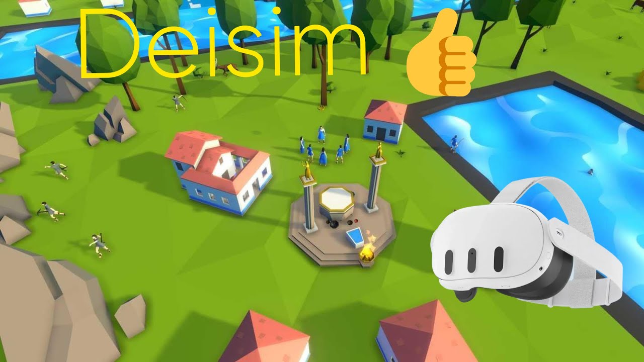 Я ИГРАЮ В DEISIM (VR)?👍 - YouTube