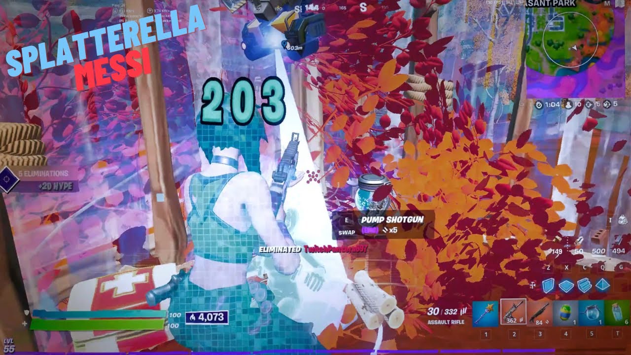 Splatterella - Messi (Fortnite Arena Highlights) - YouTube