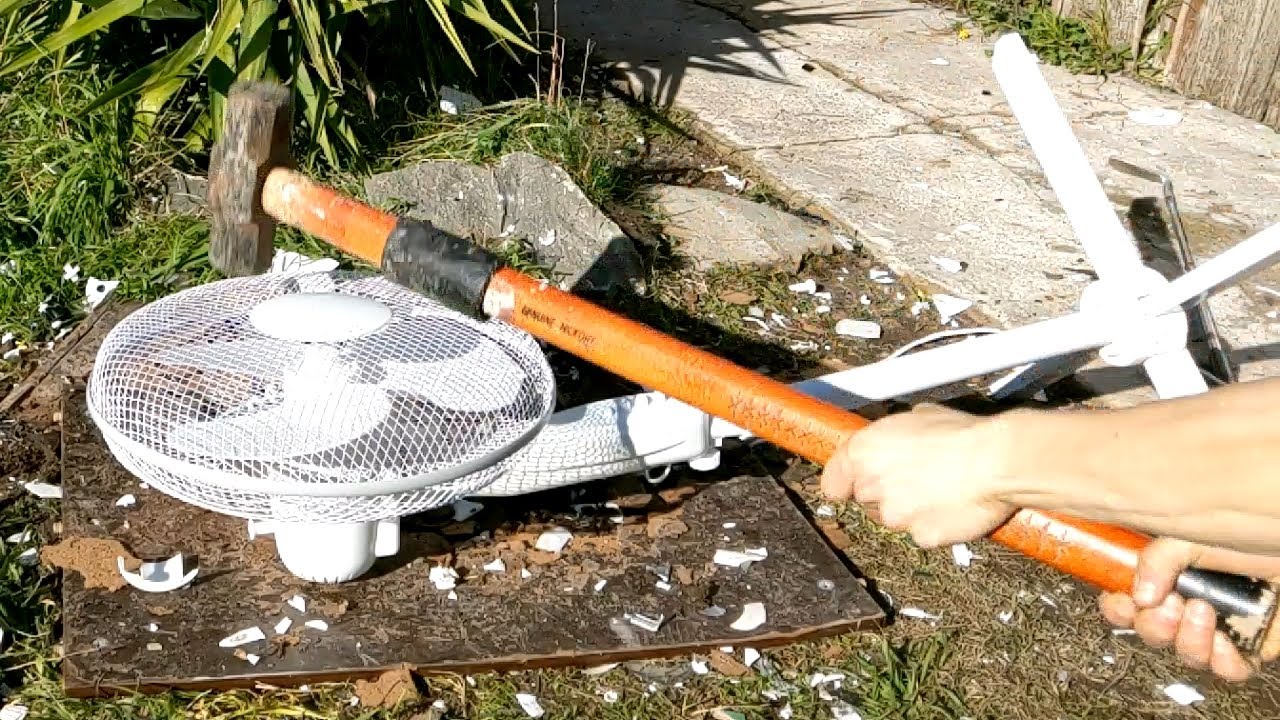 Smash Target Essentials Stand Fan - YouTube