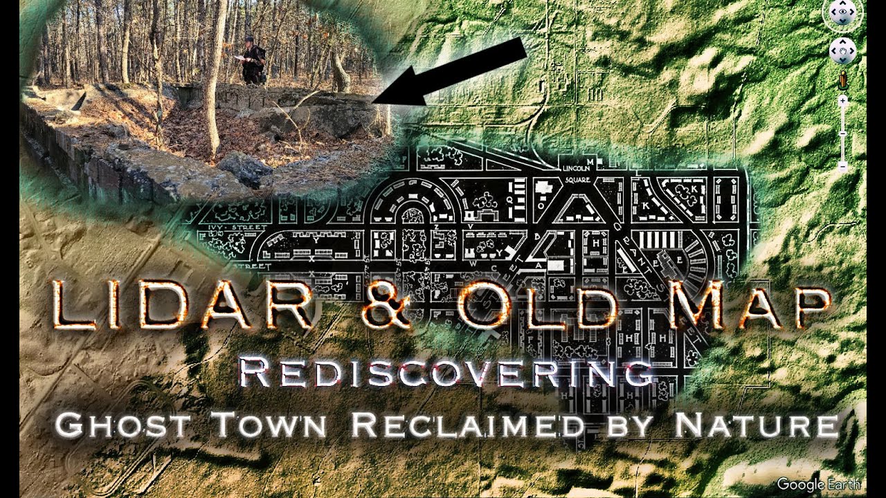 LIDAR & Old Village Map Discoveries of This Ghost Town That Nature ...