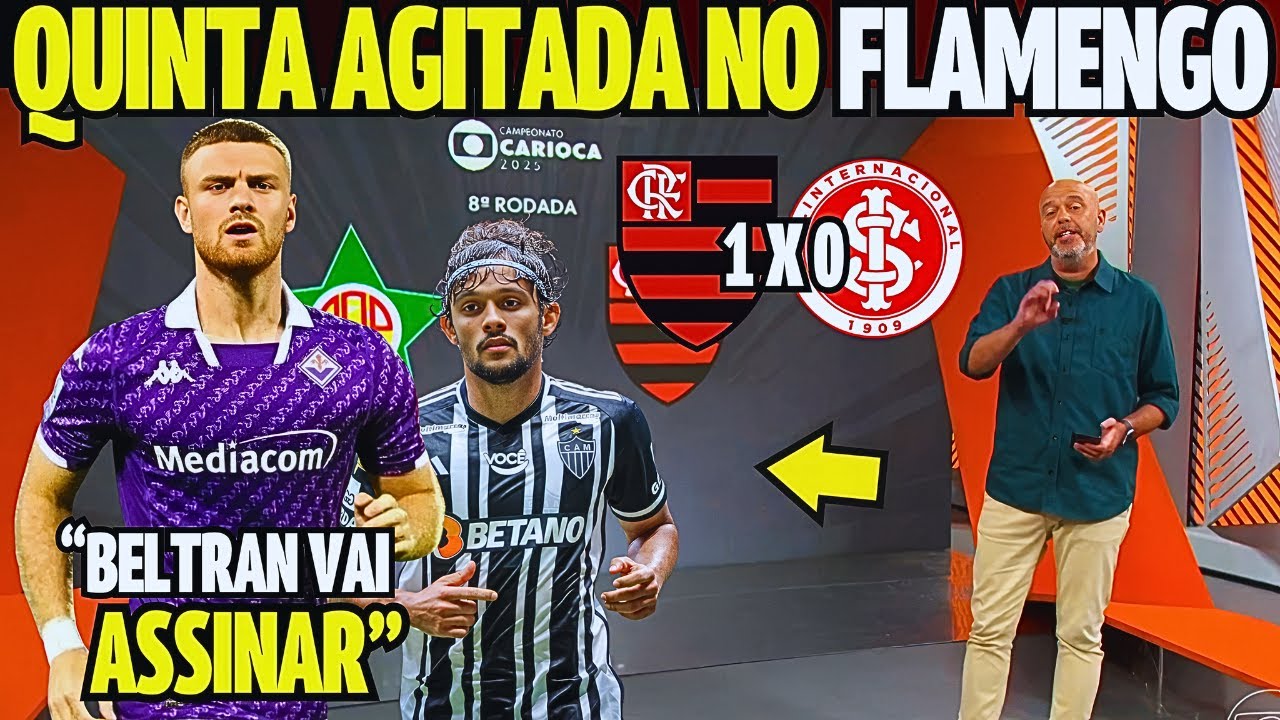 GLOBO ESPORTE RJ 14/08! LUCAS BELTRAN JÁ ESTÁ NO RIO! MALVADÃO SAIU NA ...
