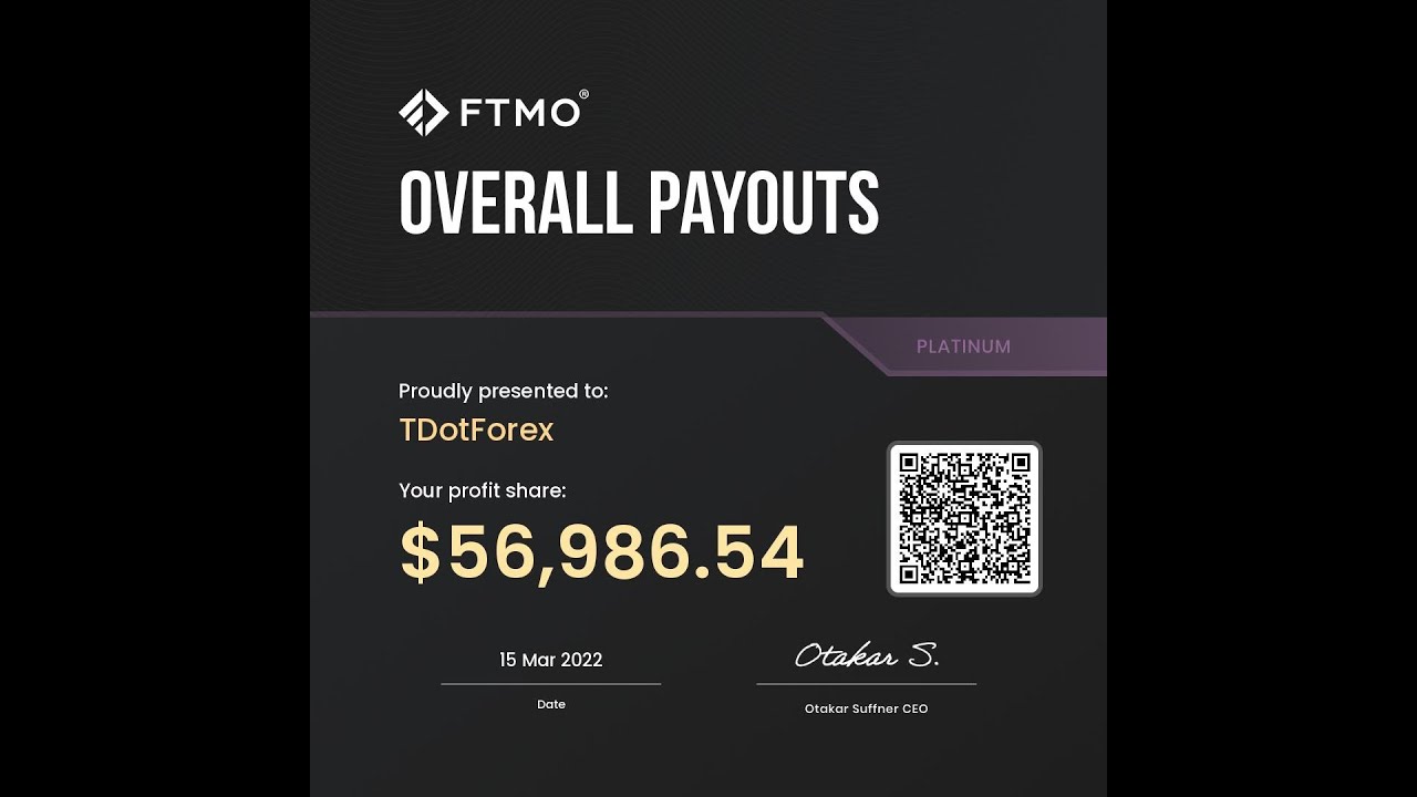 $57,000 in FTMO Payouts (Full Proof) - YouTube