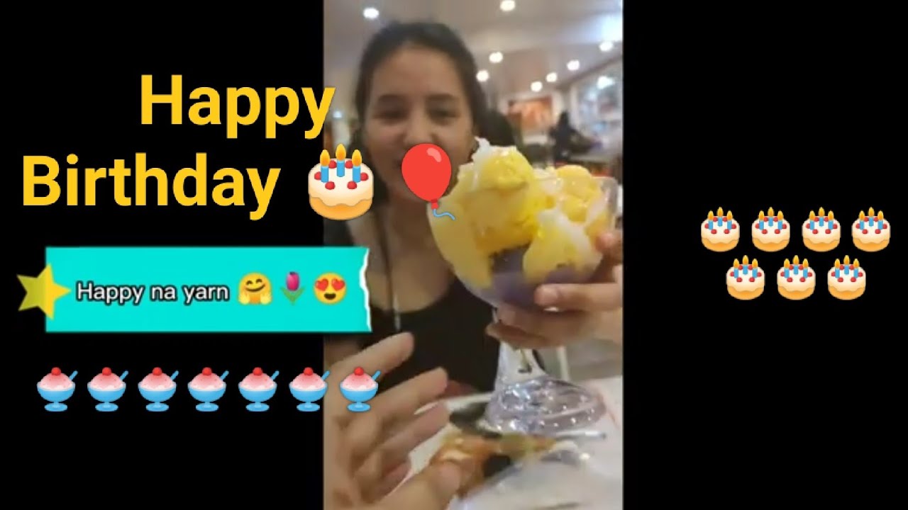ICE CREAM MADE HER DAY HAPPY SHA LA LA😍😘 #celebration #hapyy #sisters # ...