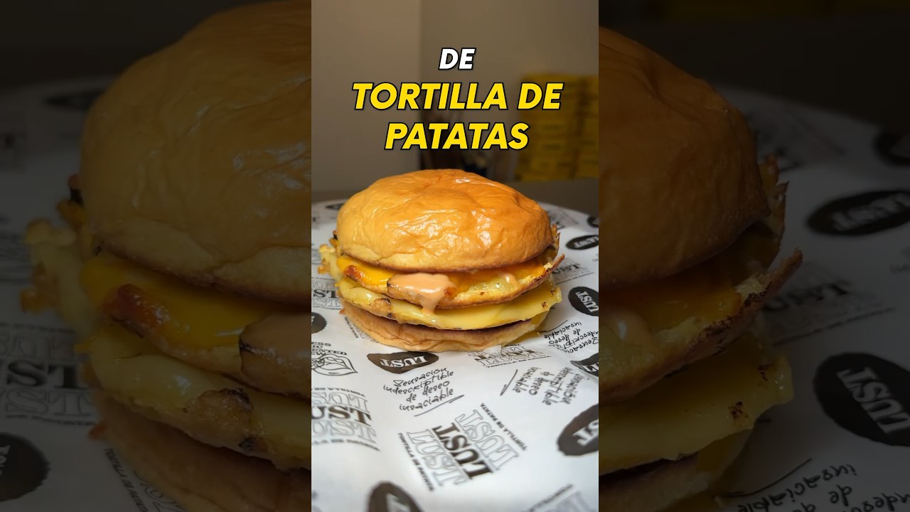 Burgers de Tortilla de Patatas en Barcelona - YouTube